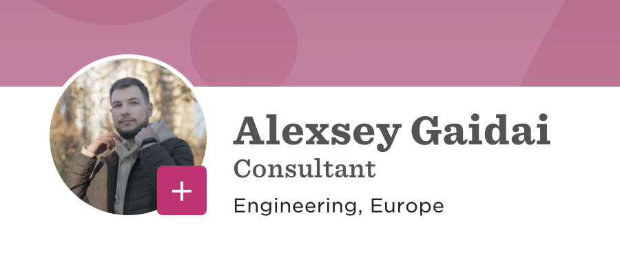 Alexsey Gaidai - Software Engineer